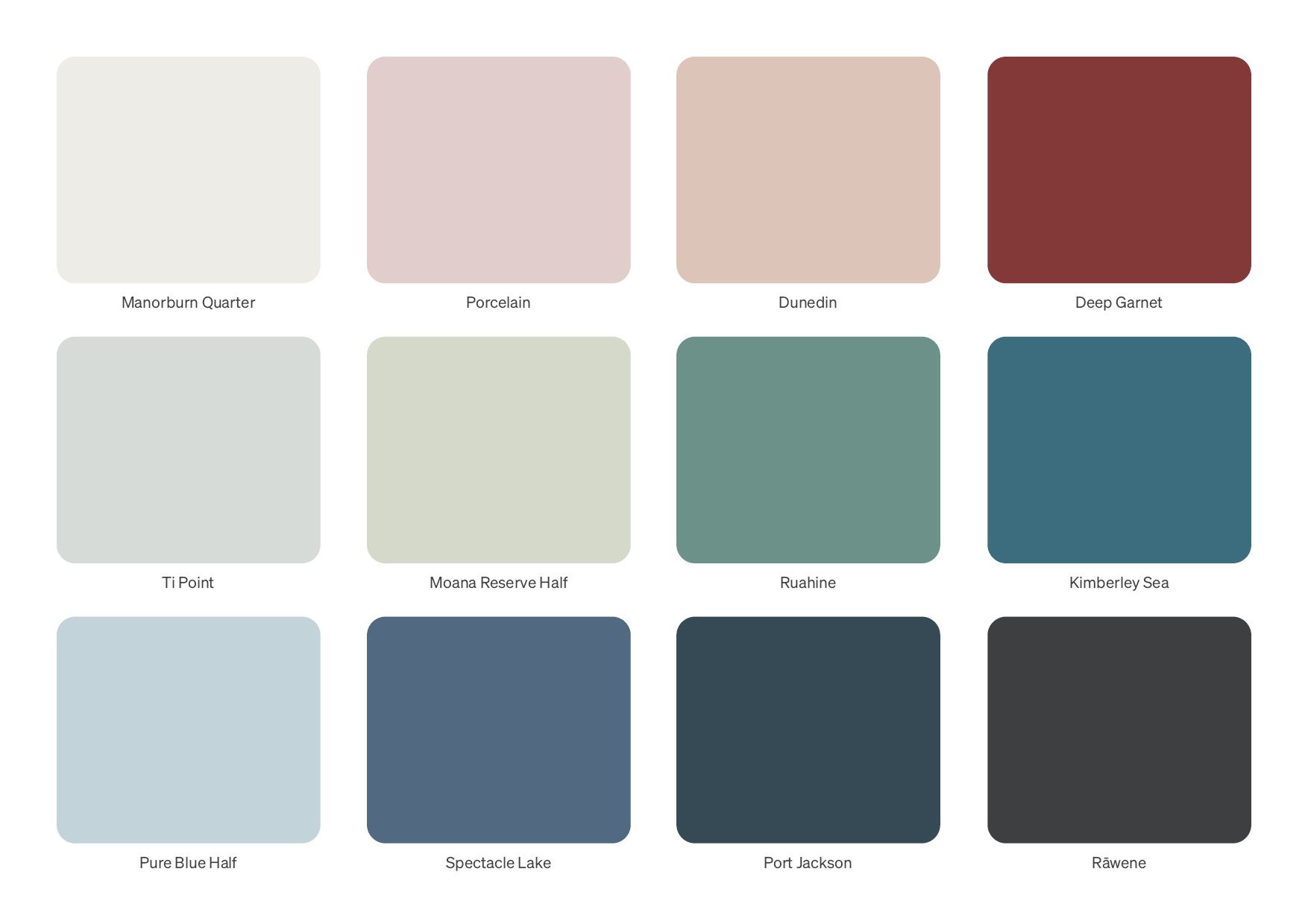 Dulux color palette store
