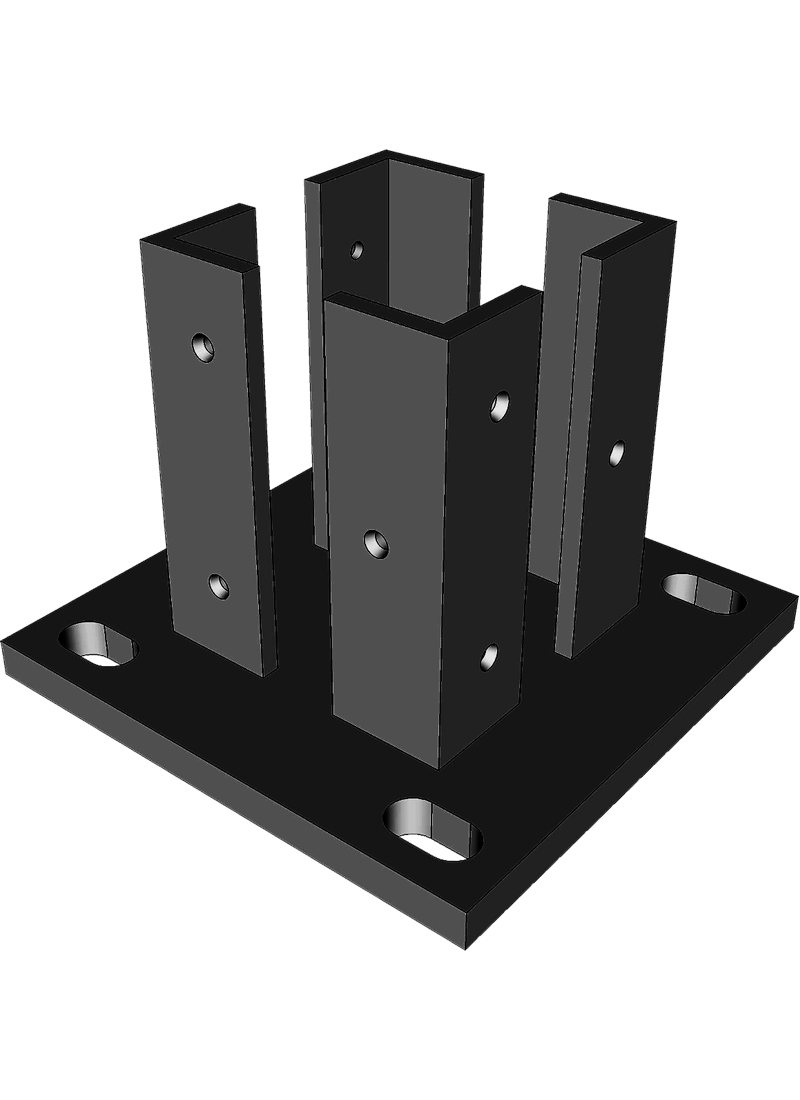 Strol - SmartScreen Accessories - SmartScreen Post and Rail