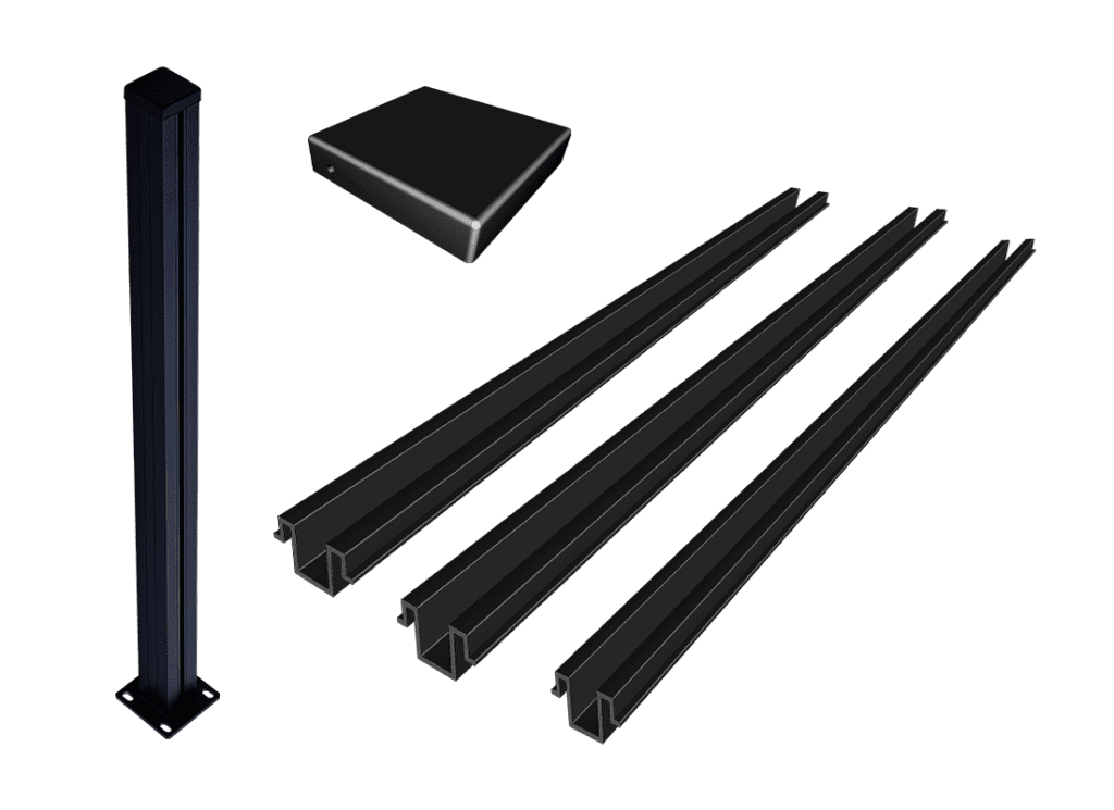 Strol - SereneScreen Accessories - SereneScreen Post and Rail